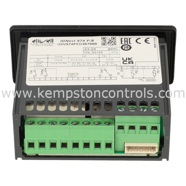 Eliwell PELX027 ELIWELL IDNEXT 974 P NTC 2HP/8/5 230VAC BUZ AIR ...