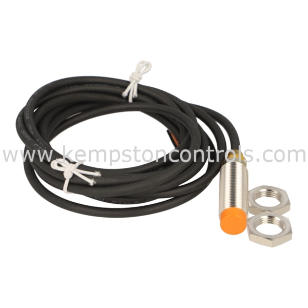 IFM IFS257 IFM INDUCTIVE SENSOR, 7MM SENSING RANGE, M12X1 BARREL, PNP NO, 2 METRE CABLE LENGTH ...