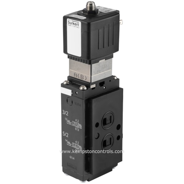 Burkert 95102311 BURKERT 3/2 AND 5/2 WAY PNEUMATIC VALVE, 32MM, NO, 12V ...