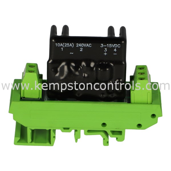 Eurotek ETMS01/5/240/10A EUROTEK DIN RAIL MOUNTING SOLID STATE SINGLE ...
