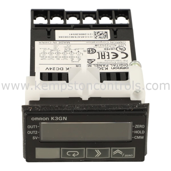 Omron K3GN-NDC-FLK 24VDC OMRON PANEL METER | Kempston Controls