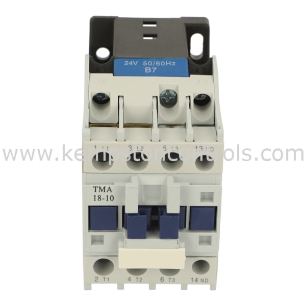 TMA TMA18-10-B7 TMA CONTACTOR, 3 POLE, 1 NORMALLY OPEN AUXILIARY, 50 ...