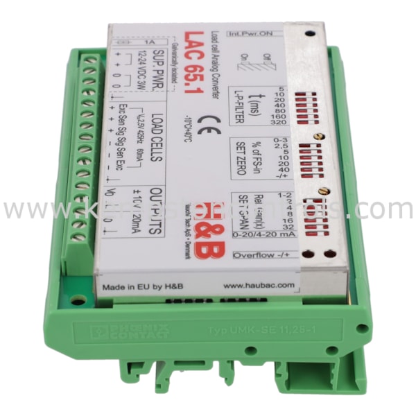 Other LAC 65.1 SOEMER UNIVERSAL LOAD CELL AMPLIFIER | Kempston Controls