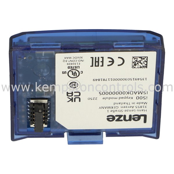 Lenze I500 KEYPAD LENZE KEYPAD, FREQUENCY INVERTER ACCESSORY, SPARE ...