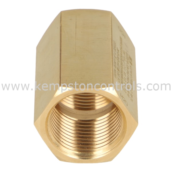 Crouse Hinds AFU100404 FEMALE TO FEMALE M20 ADAPTER BRASS | Kempston ...