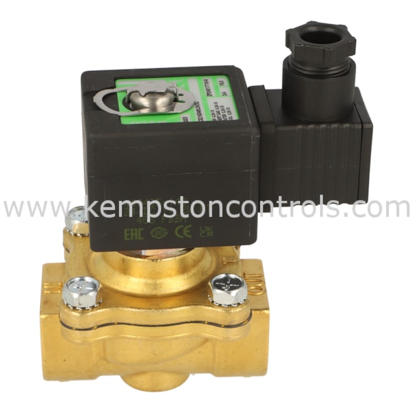 ASCO SCE210D409.24/DC ASCO PILOT OPERATED SOLENOID VALVE-2/2 NC-3/4" (DN20) 19,0-BRASS-RESILIENT ...