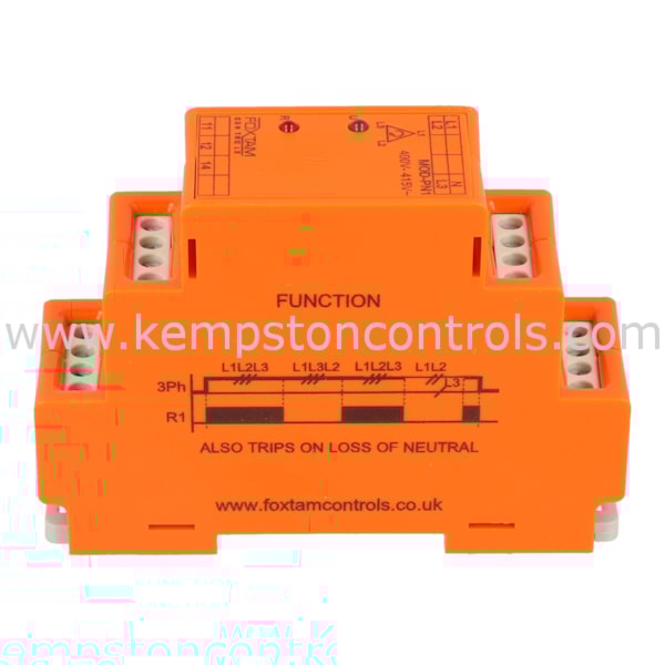 Foxtam MOD-PN1/400-415V FOXTAM 400-415V-SPCO 4 WIRE PHASE FAILURE RELAY ...