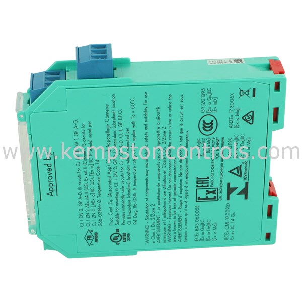 Pepperl + Fuchs KFD0-SD2-EX2.1045 PEPPERL + FUCHS SOLENOID DRIVER, 20 ...