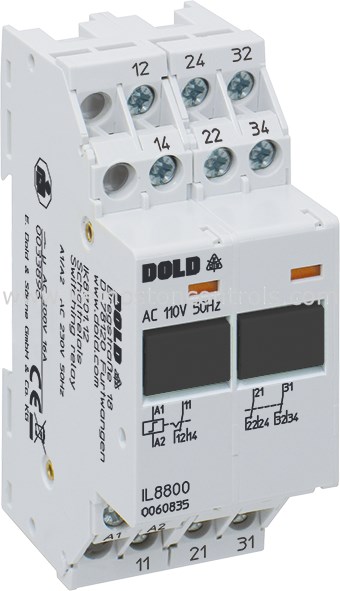 Dold IL8800.14 DOLD REMOTE SWITCH, 230V, 50HZ, IMPULSE RELAY, FLIP FLOP ...