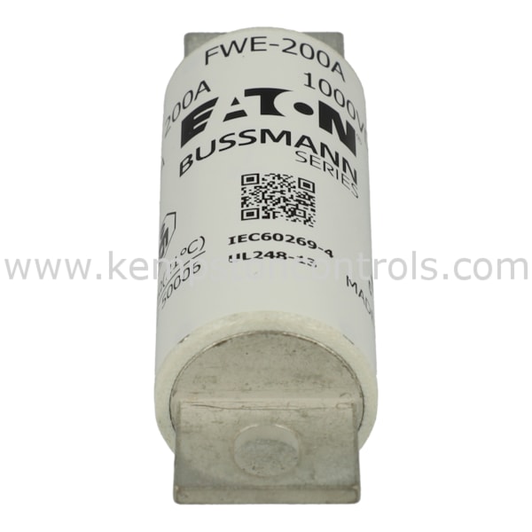 Bussmann FWE-200A BUSSMANN 1000VDC, IEC/UL, 200A, AR, 30MM ROUND EV CHARGING STATION FUSE ...