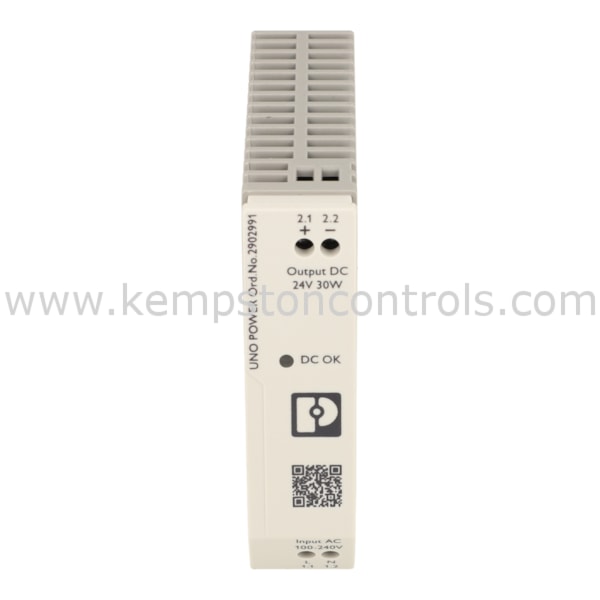Phoenix 2902991 PHOENIX POWER SUPPLY UNIT, 24VDC/30W OUTPUT, 1-PHASE ...