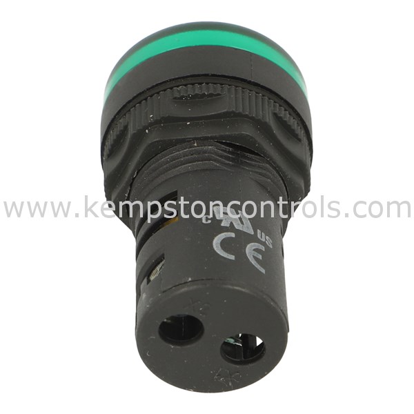 CHINT ND16-G240 CHINT LED INDICATOR LIGHT, GREEN, ROUND, 30MM, PANEL ...