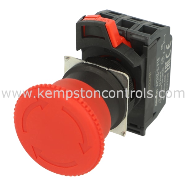 Omron A22NE-M-P222-N OMRON EMERGENCY STOP SWITCH,PUSH-IN, NON-ILLUMINATED, 40 MM DIA, PUSH-LOCK ...
