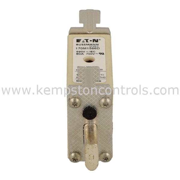 Bussmann 170M1566D BUSSMANN SQUARE BODY FUSE 80A 690V DIN 000 AR ...
