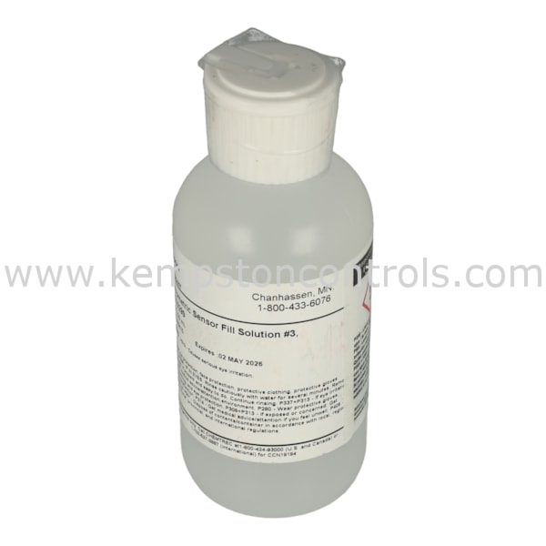 Emerson 9210299 EMERSON ROSEMOUNT AMPEROMETRIC SENSOR FILL SOLUTION #3 ...