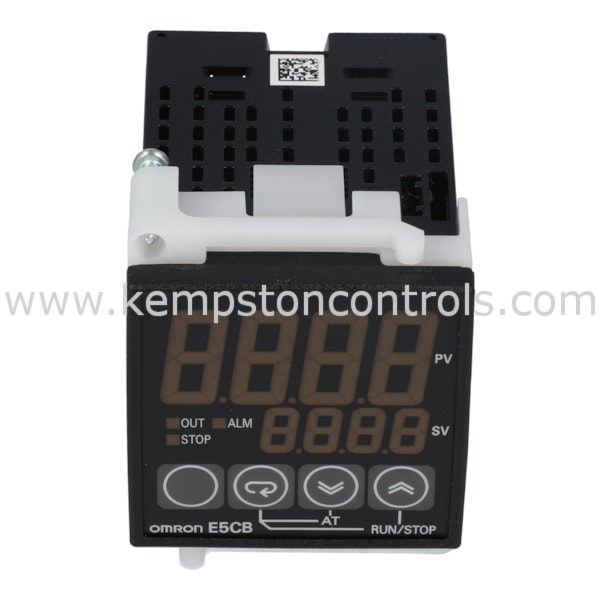 Omron E5CB-Q1P 100/240AC OMRON TEMPERATURE CONTROLLER ON/OFF OR PID CONTROL, PT100 RTD INPUT ...