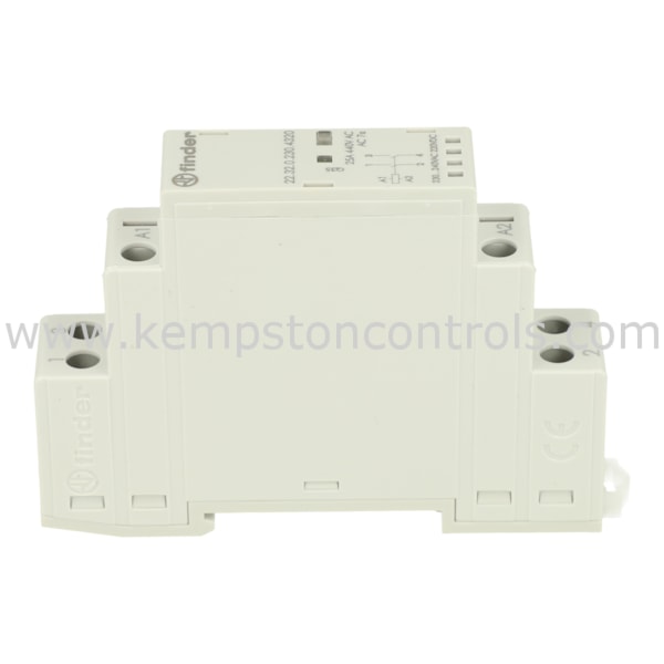 Finder 22.32.0.230.4320 FINDER MODULAR CONTACTOR, 25A, 2P, AC 50/60HZ ...