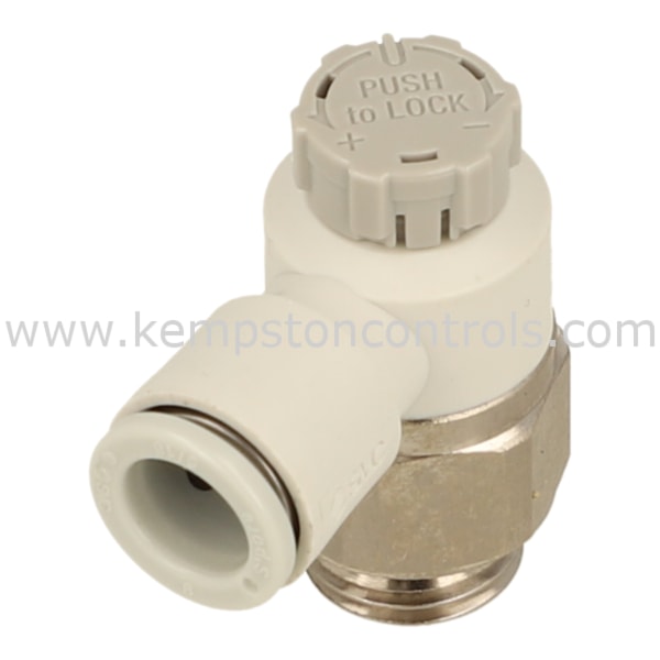 SMC AS2201F-G02-08A SMC SPEED CONTROLLER, GENERAL PURPOSE, ONE-TOUCH FITTING, WITH PUSH-LOCK ...