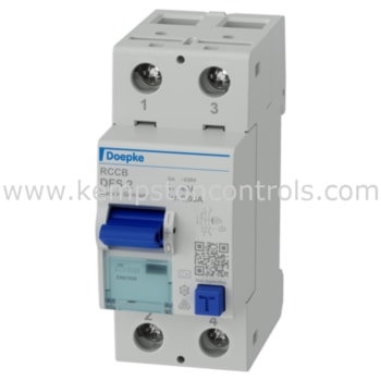 Doepke DFS2-040-2/0.03-A DOEPKE RCCB, 40A, TYPE A, 2 POLE | Kempston Controls