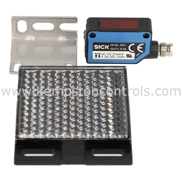 Sick WL100-2N4439 SICK PHOTOELECTRIC SENSOR, RETROREFLECTIVE, 7.2M ...