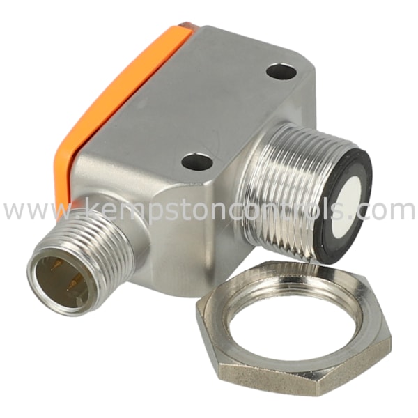 IFM UGT582 IFM ULTRASONIC DIFFUSE REFLECTION SENSOR, SN 60-800MM, NO/NC, ANALOGUE, DC PNP, M12 ...