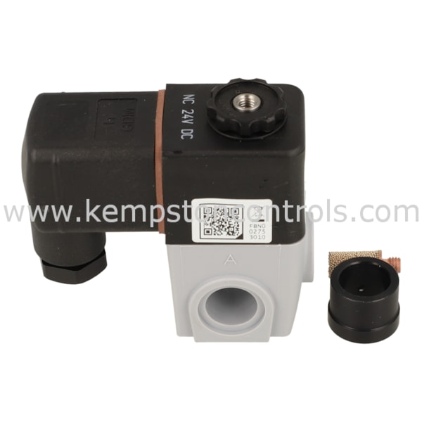 Gemu 88340485 GEMU PILOT SOLENOID VALVE, 0-10 BAR, 24VDC, M12 PLUG, NC ...