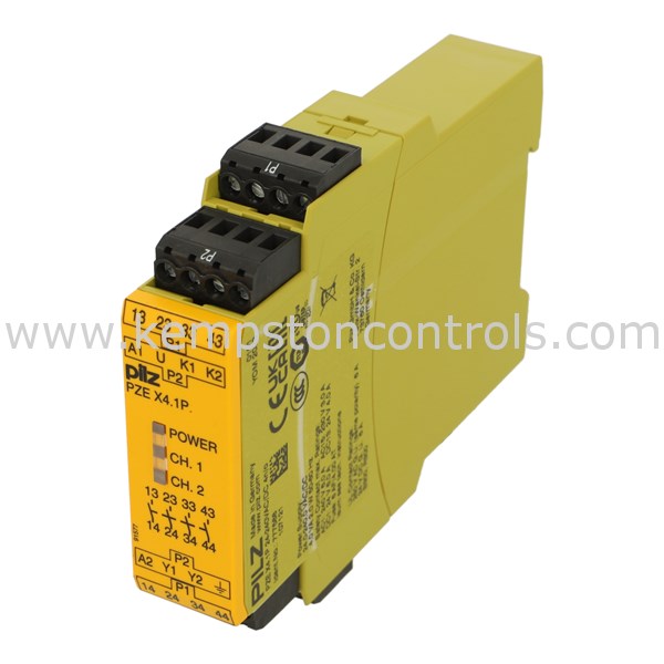 Pilz PZE X4.1P 24-240VAC/DC 4n/o PILZ CONTACT EXPANSION, 1/2 CHANNEL ...