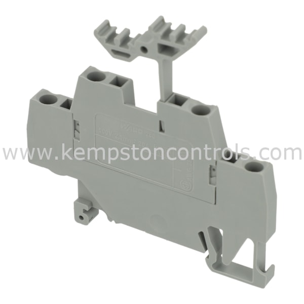 WAGO 280-519 WAGO DOUBLE-DECK TERMINAL BLOCK, THROUGH/THROUGH TERMINAL ...