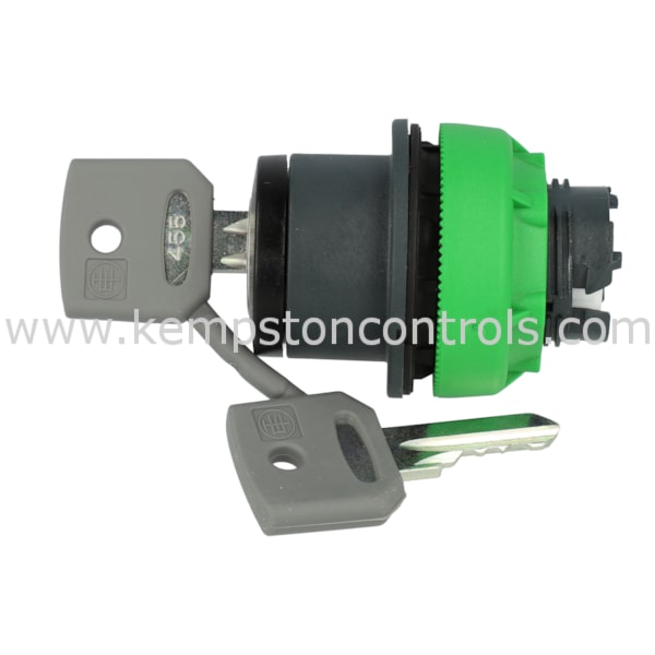 Schneider ZB5FG2 SCHNEIDER HEAD FOR KEY SELECTOR SWITCH, HARMONY XB5, HARMONY XALF, FLUSH ...