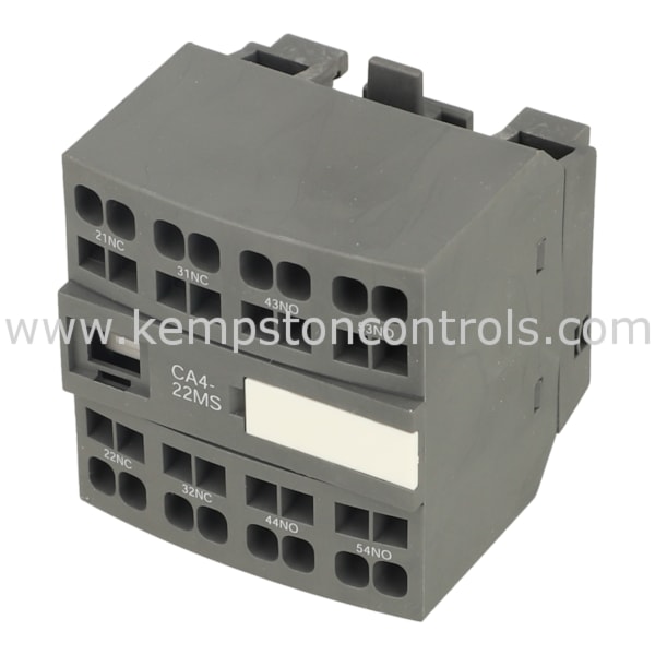 ABB 1SBN010145R1122 ABB 4-POLE FRONT MOUNTED AUXILIARY CONTACT BLOCK ...