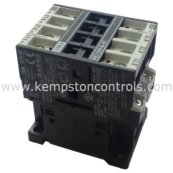 IMO MC10N-S-0124AC CONTACTOR 3P 10A 24V AC | Kempston Controls