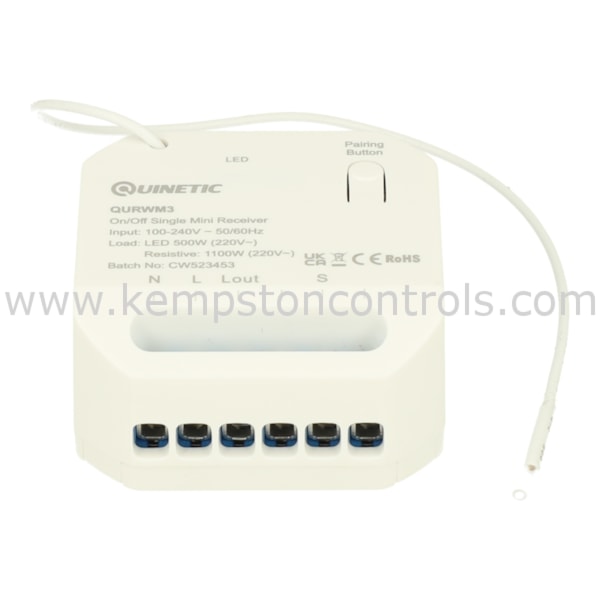 Quinetic QU RWM3 QUINETIC WIFI ON/OFF MINI WIRELESS SWITCH RECEIVER ...
