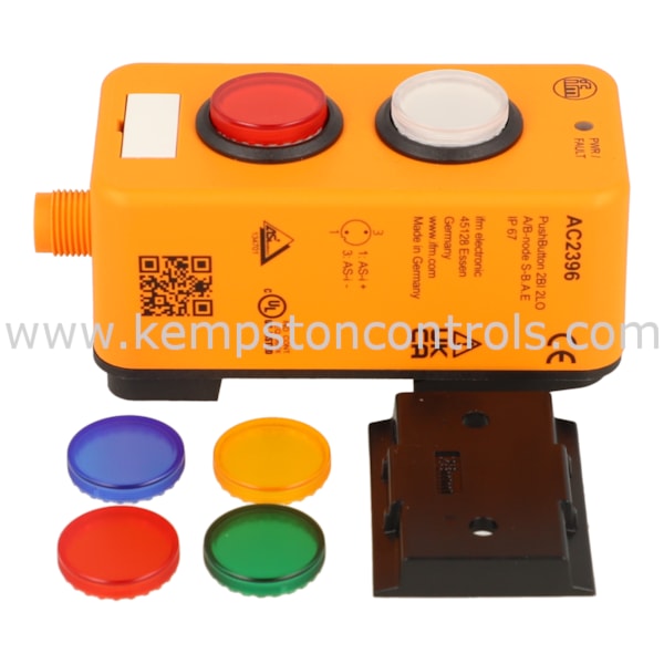 IFM AC2396 IFM AS-INTERFACE ILLUMINATED PUSHBUTTON MODULE | Kempston ...