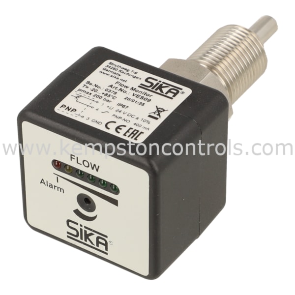 Sika VES09 SIKA FLOW MONITOR ELECTRONIC SENSOR, 48MM PROBE, G 1/2 MALE ...