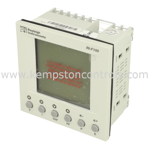 Rayleigh Instruments RI-F100-G-C RAYLEIGH INSTRUMENTS RI-F100 SERIES ...