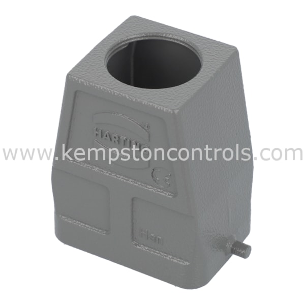 HARTING 19300060447 HARTING HOOD TOP ENTRY, HAN B, SINGLE LOCKING LEVER, 6B SIZE, TOP ENTRY, 1 X ...