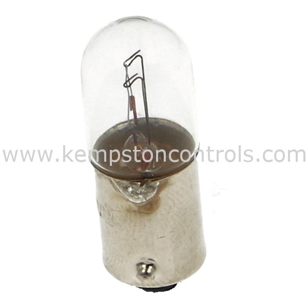 Schneider DL1CE024 SCHNEIDER CLEAR INCANDESCENT BULB, BA9S BASE, 24V, 2 ...
