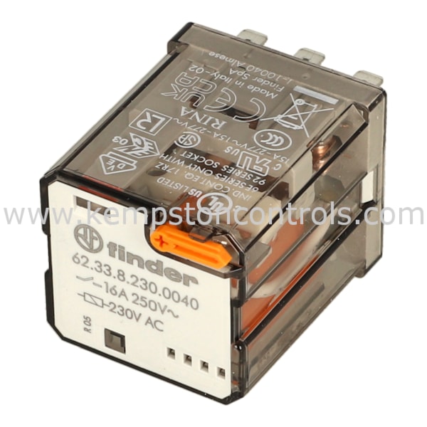 Finder 62.33.8.230.0040 FINDER POWER RELAYS 16 A, SOCKETS 92 SERIES E ACCESSORIES 99 SERIES ...
