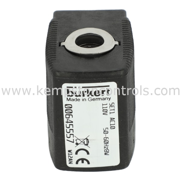 Burkert 00645557 BURKERT COIL SET 110/56, 8W, SG5, AC10, 32MM, 50-60HZ ...