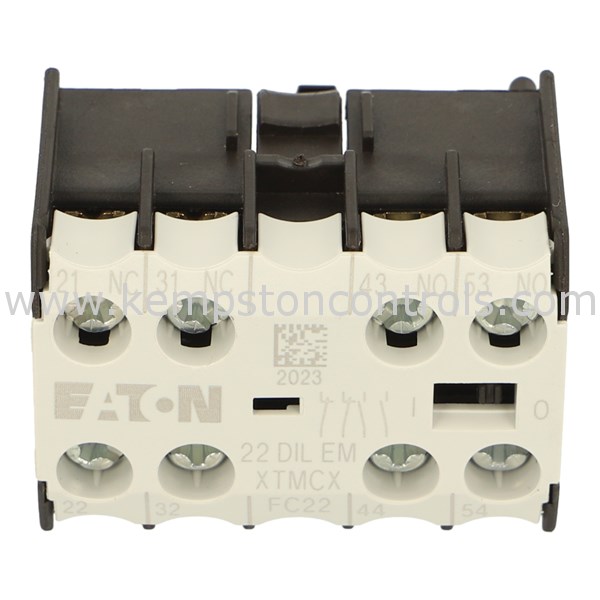 Eaton Moeller 22DILEM EATON MOELLER AUX CONTACT BLOCK, 2NO, 2NC ...