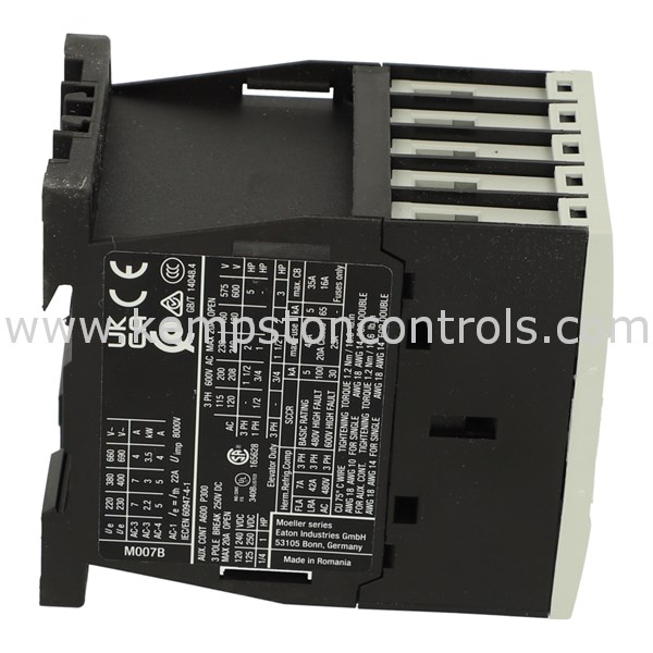 Eaton Moeller DILM7-10(230V50HZ,240V60HZ) MOELLER CONTACTOR 3POLE 3KW ...