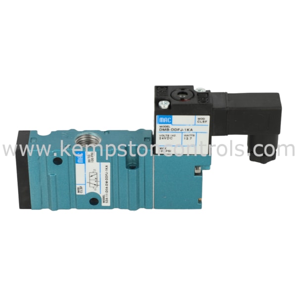 MAC Valves 52A-11-D0A-DM-DDFJ-1KA MAC VALVES 52 SERIES VALVE, 24VDC, 12 ...