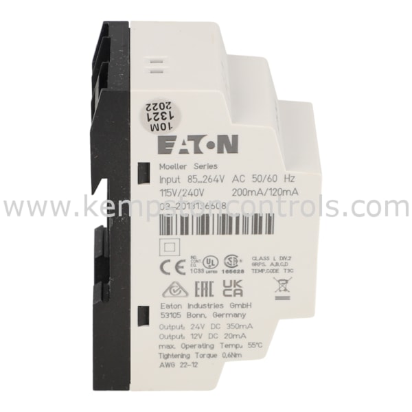 Eaton Moeller EASY200-POW MOELLER POWER SUPPLY 115/230V..24/12V DC ...