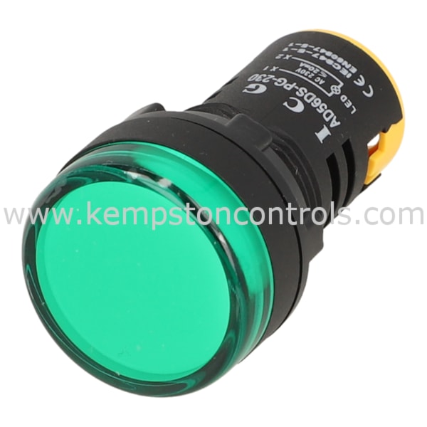 Other AD56DS-PG230 ICG GREEN LED PILOT LAMP, 22MM FIXING HOLE, 230VAC ...