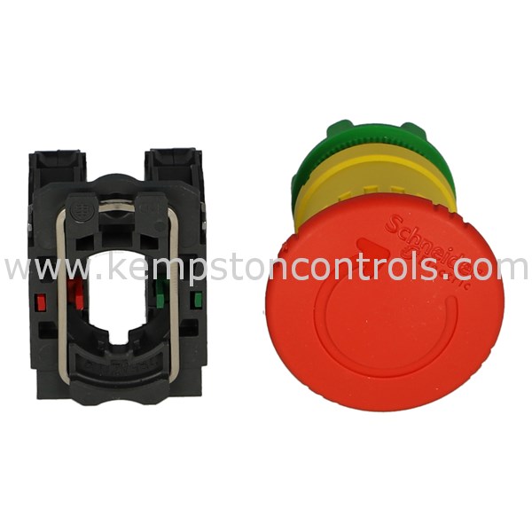 Schneider XB5AS8445 SCHNEIDER PB EMERGENCY STOP 40MM | Kempston Controls