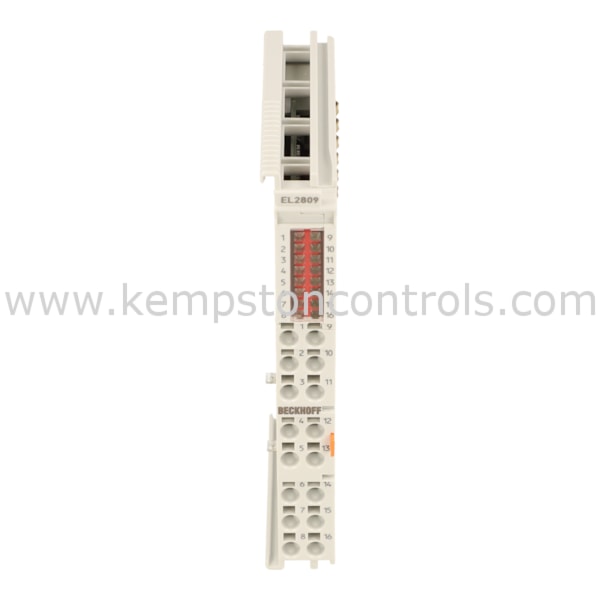 Beckhoff EL2809 BECKHOFF 16-CHANNEL DIGITAL OUTPUT TERMINAL 24VDC, 0.5A ...