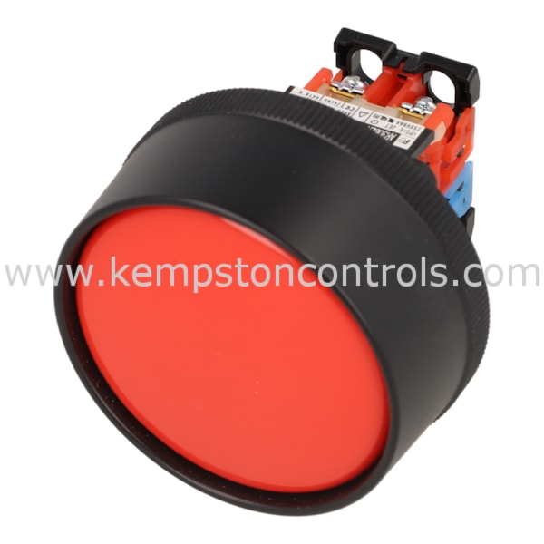 Fuji AR30B2R-11R FUJI 30MM PUSHBUTTON GIANT HEAD FULL GUARD RED 1N/O +1 ...