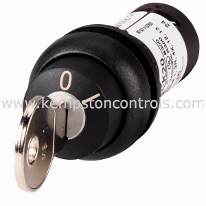 Eaton C22S-WRS-MS1-A1-K01 EATON 2-POS MTN KEY SEL SWTCH BLK-BZL WD-0 1NC | Kempston Controls