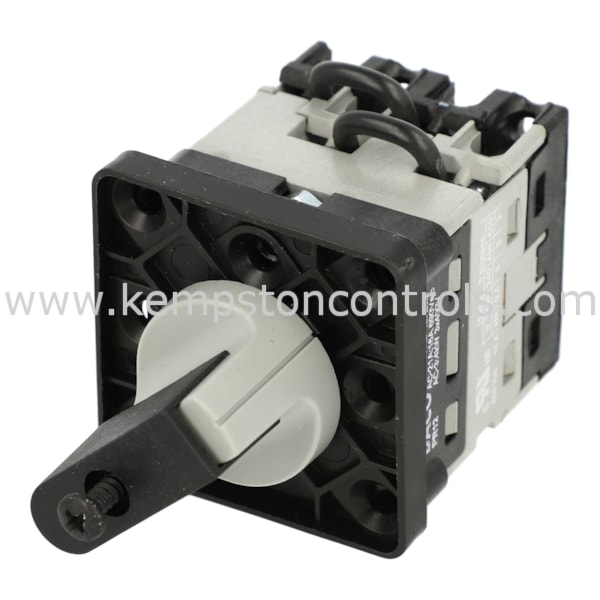 Baco NC52DQ1 DP 2 POSITION ROTARY SWITCH, 600 V, 20 A, HANDLE ACTUATOR ...