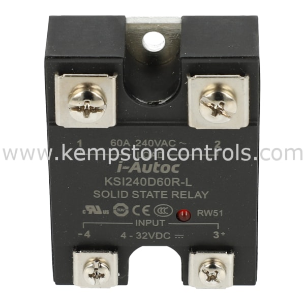 Kudom KSI240D60R-L KUDOM 60A 4-32VDC RANDOM TURN ON SSR | Kempston Controls